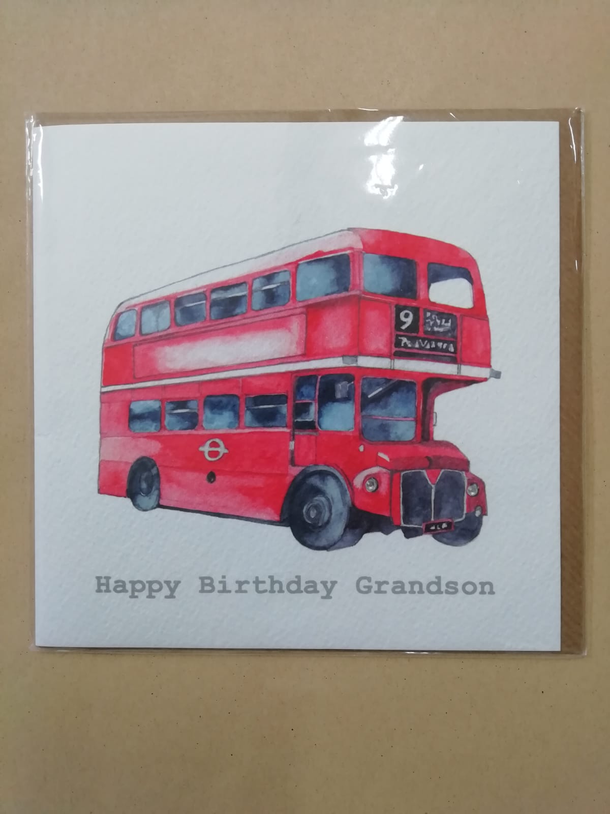 Crumble & Core Happy Birthday Grandson Card - El Emporio de Zoe