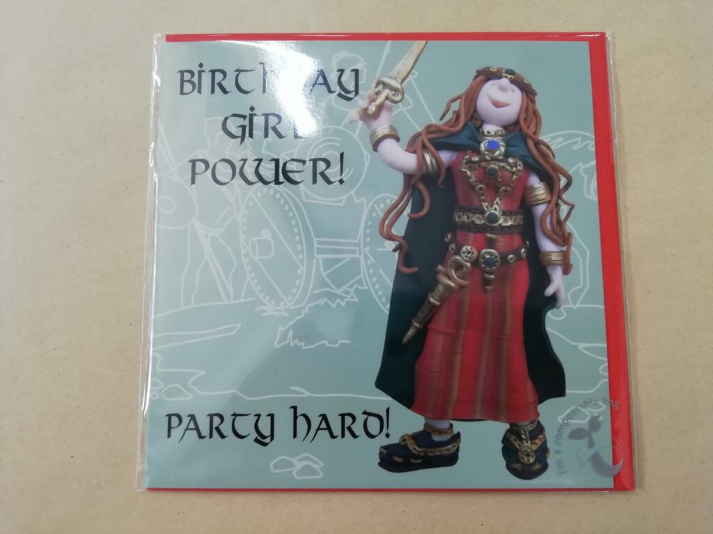 Holy Mackerel Card Girl Power Party Hard - El Emporio de Zoe