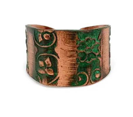 Copper Patina Ring - El Emporio de Zoe